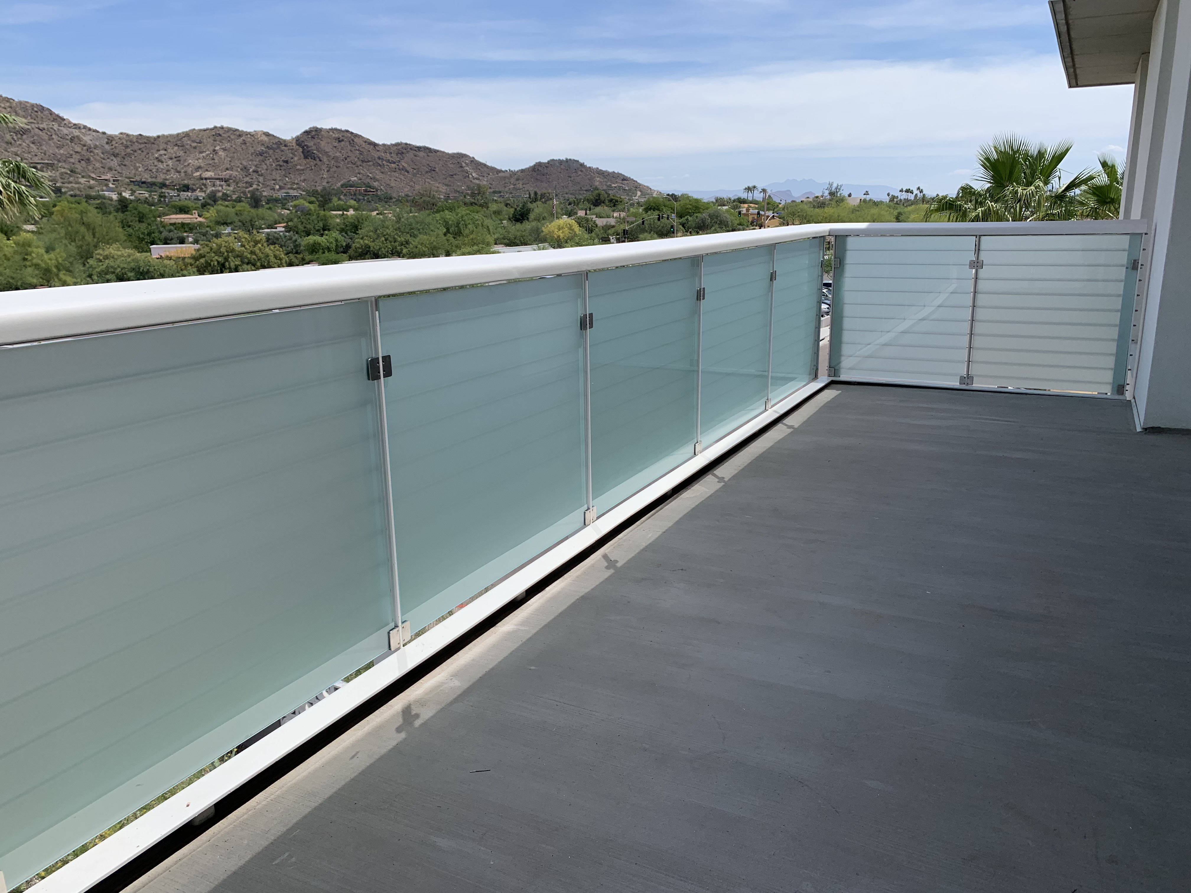 Handrail with a view - MOS Glass Contractors